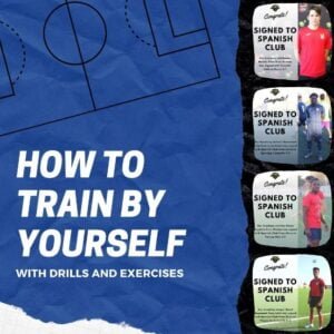 9 Individual Football Training Drills used by Academies || How To Train ...